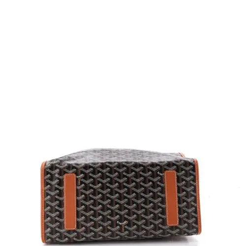 Goyard Saint Leger Briefcase Backpack Coated Canvas