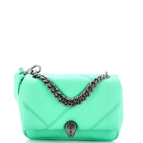 BVLGARI Serpenti Cabochon Shoulder Bag Diagonal Quilted Leather Mini