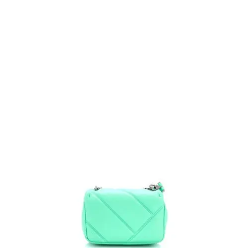 BVLGARI Serpenti Cabochon Shoulder Bag Diagonal Quilted Leather Mini