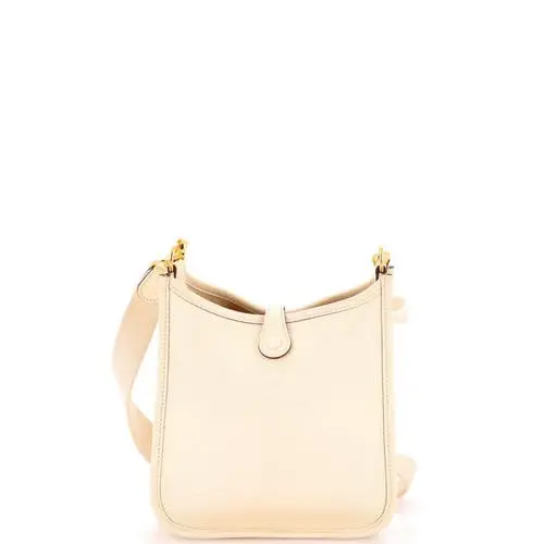 Hermès Evelyne Bag Gen Iii Clemence Tpm - White