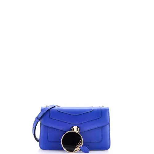 BVLGARI Serpenti Forever Shoulder Bag Leather Small