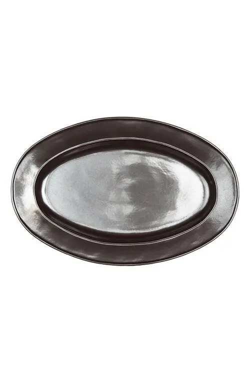 JULISKA Pewter Stoneware Oval Platter