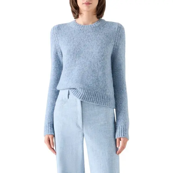Akris Fluffy Alpaca Blend Sweater