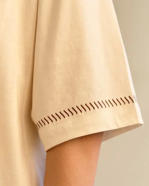 SMWR. BY THE SOMEWHERE CO Nobody's Darlin" Oversized Cotton Tee