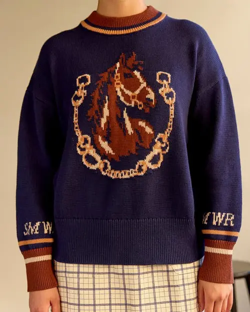 SMWR. BY THE SOMEWHERE CO Le Rodeo Knit Sweater