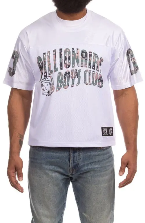 BILLIONAIRE BOYS CLUB Parks Mesh Jersey - White