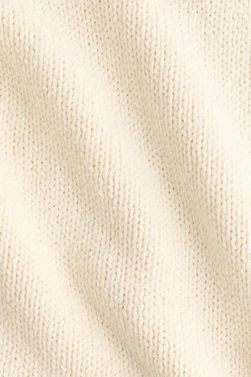 H&M Rolled-edge Mock Turtleneck Sweater Vest