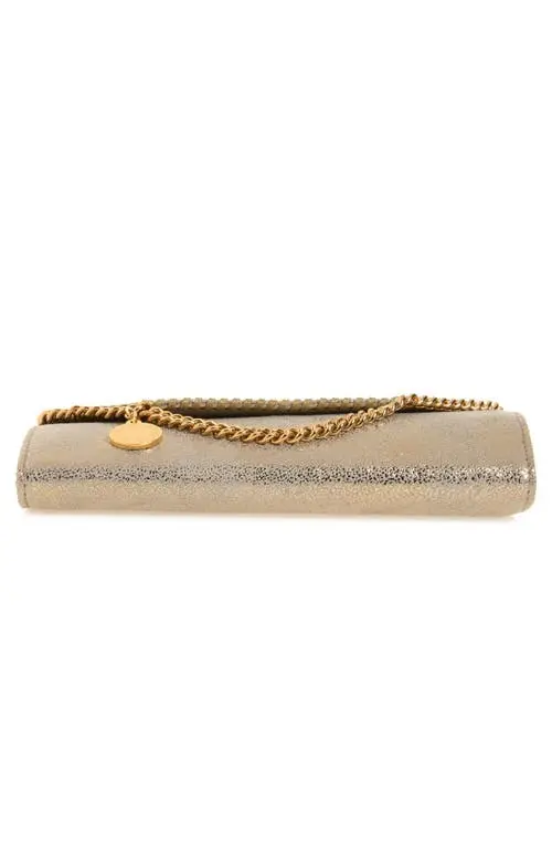 Stella McCartney Falabella Faux Leather Continental Wallet On A Chain