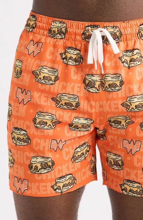 CHUBBIES Honey Butter Chicken Biscuit Swim Trunks