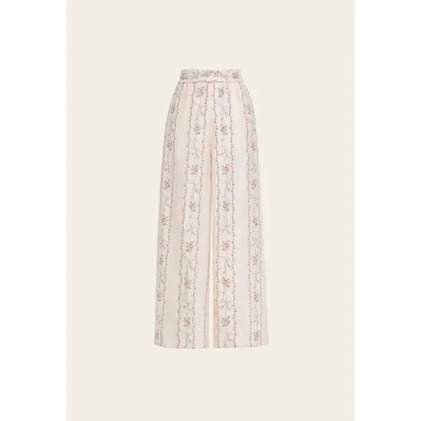 Agua Bendita Tota Navegante Trouser - Ivory