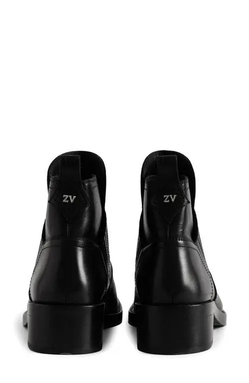 Zadig&Voltaire Igata Leather Western Bootie