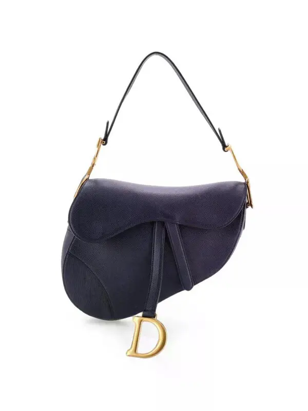 Dior Leather Medium Saddle Shoulder Bag