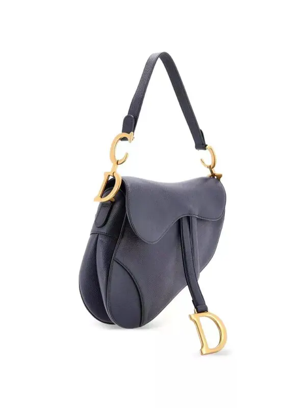 Dior Leather Medium Saddle Shoulder Bag