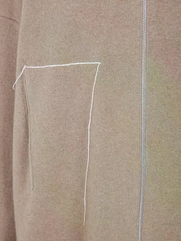 Laboratorio Capri Stripe-trim Zip-up Cardigan