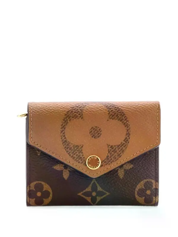 LOUIS VUITTON Zoe Wallet Reverse Monogram Giant Small Wallets