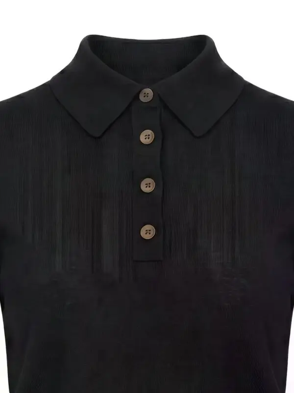 TOCCIN Rue Short-sleeve Polo Top