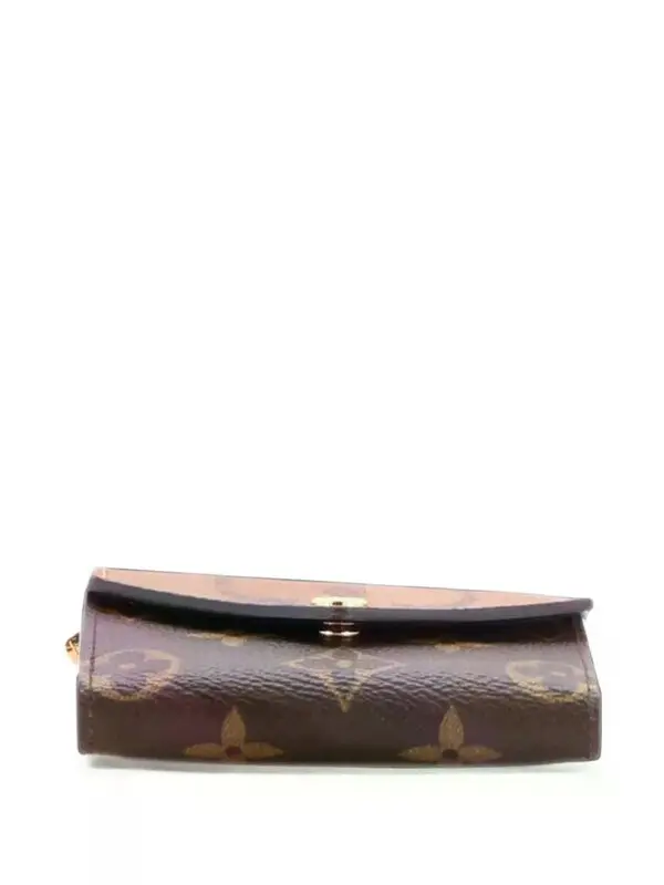 LOUIS VUITTON Zoe Wallet Reverse Monogram Giant Small Wallets