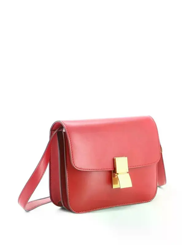Celine Classic Box Bag Smooth Leather Teen Shoulder Bag