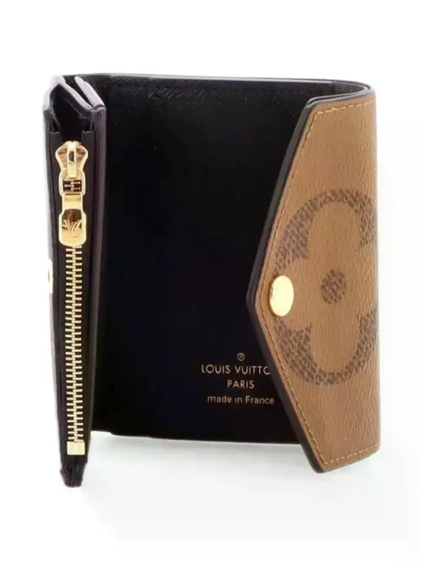 LOUIS VUITTON Zoe Wallet Reverse Monogram Giant Small Wallets