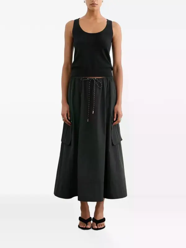 TOCCIN Lani Scoop-neck Blouse