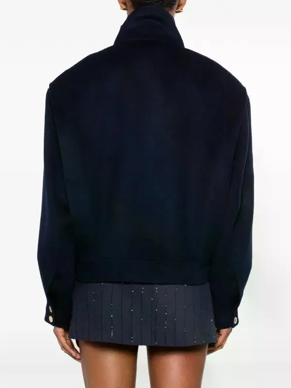 Sandro Button-up Wool Jacket