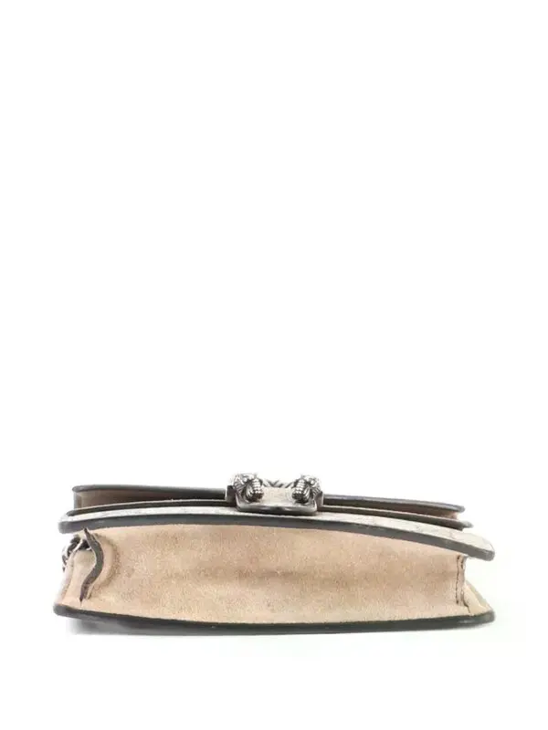 Gucci Dionysus Bag Gg Coated Canvas Super Mini Crossbody Bag