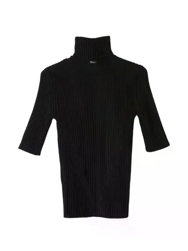 Herno Ribbed-knit Roll-neck Sweater