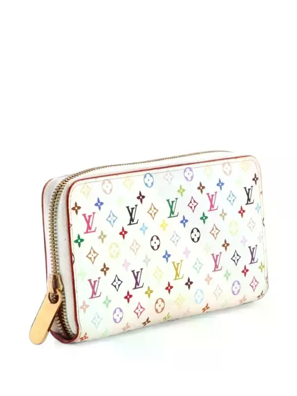 LOUIS VUITTON Zippy Wallet Monogram Multicolor Small Wallets