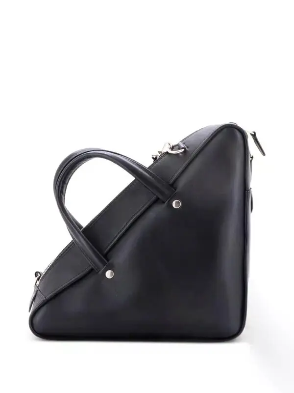 Balenciaga Triangle Duffle Bag Leather Small Satchel