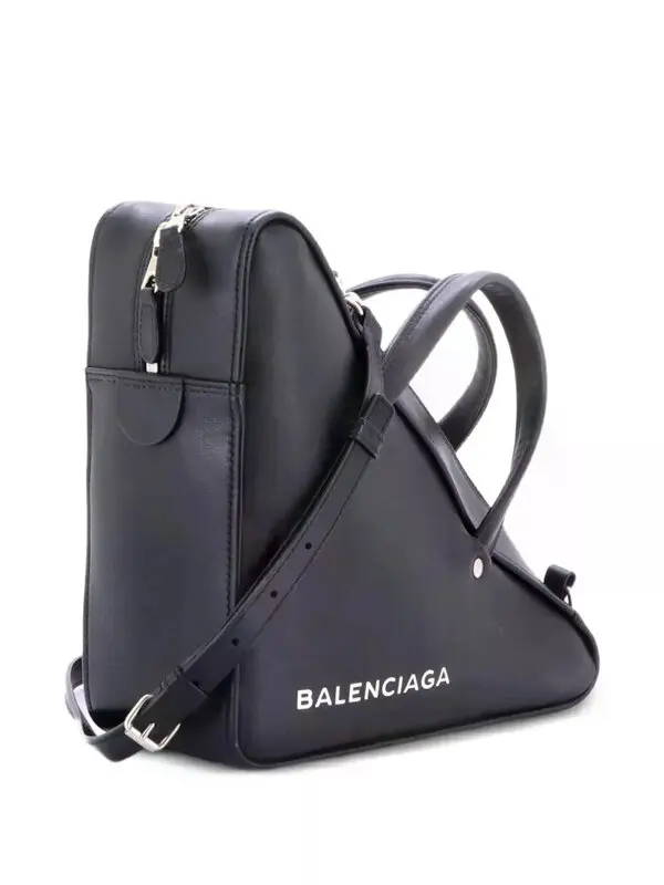 Balenciaga Triangle Duffle Bag Leather Small Satchel