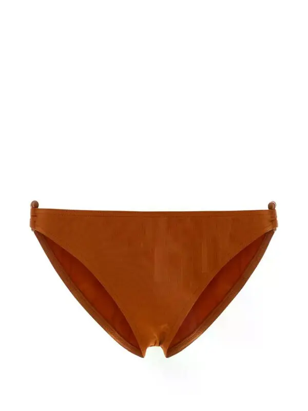 ERES Clutch Bead-embellished Bikini Bottoms - Brown