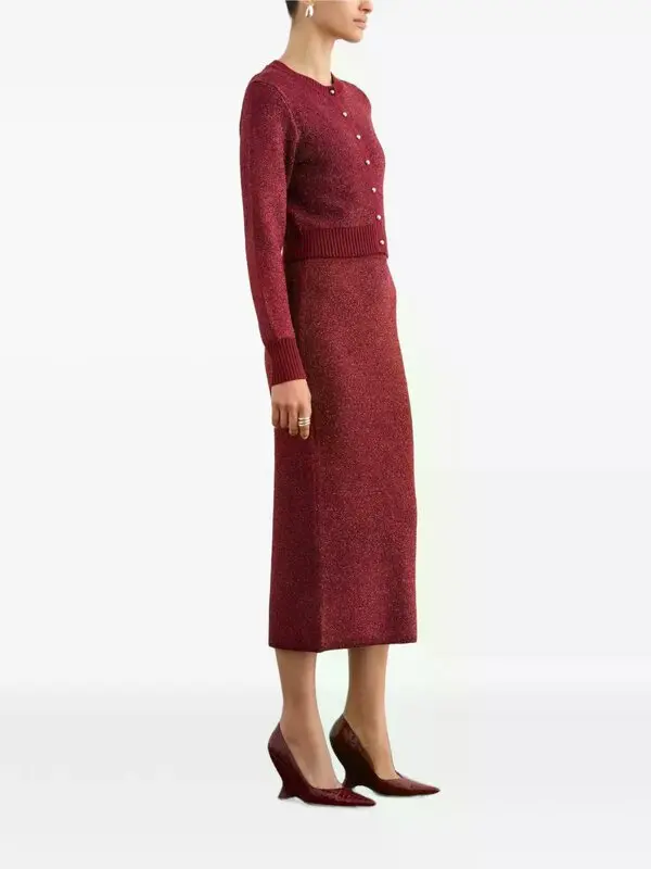 TOCCIN Mollie Sequin-embellished Cardigan