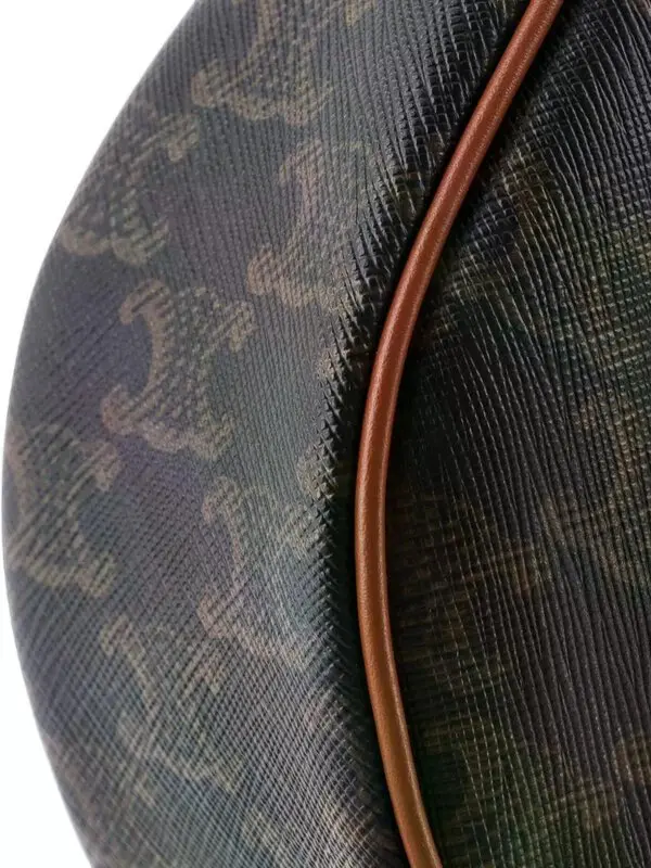 Celine Ava Triomphe Bag Triomphe Coated Canvas Shoulder Bag