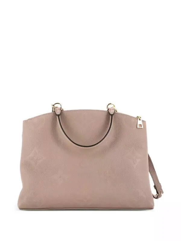 LOUIS VUITTON Monogram Empreinte Giant Grand Palais Handbag Shoulder Bag - Neutrals