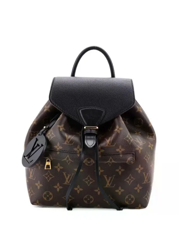 LOUIS VUITTON Monogram Canvas And Leather Pm Backpack