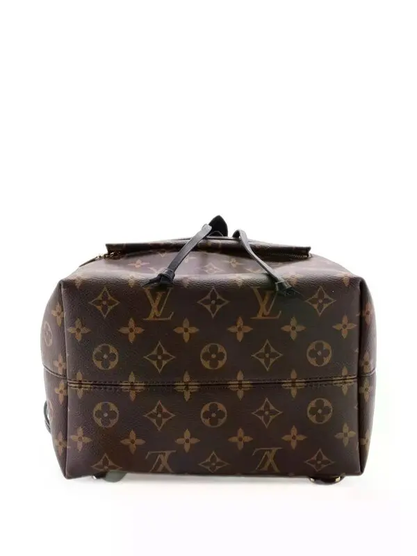LOUIS VUITTON Monogram Canvas And Leather Pm Backpack