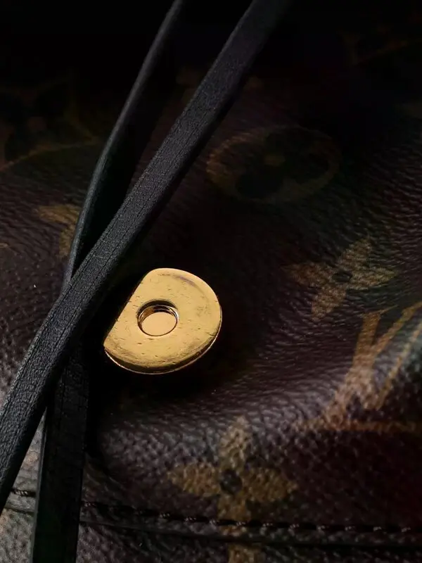 LOUIS VUITTON Monogram Canvas And Leather Pm Backpack