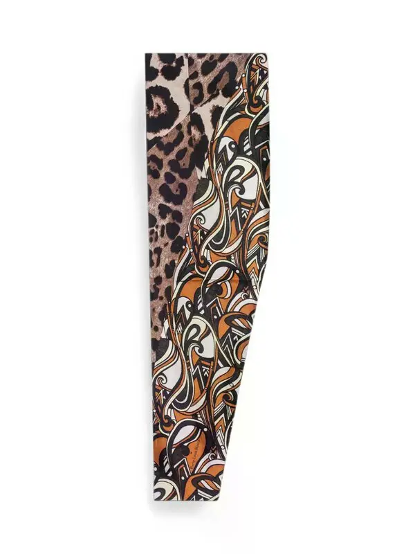 PIERRE-LOUIS MASCIA Leopard-print Silk Scarf
