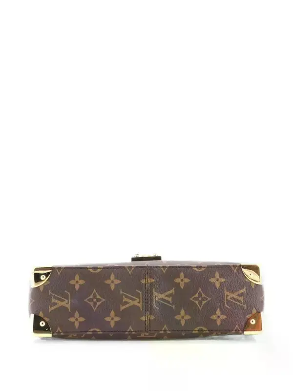 LOUIS VUITTON Trunkie Handbag Monogram Canvas Shoulder Bag