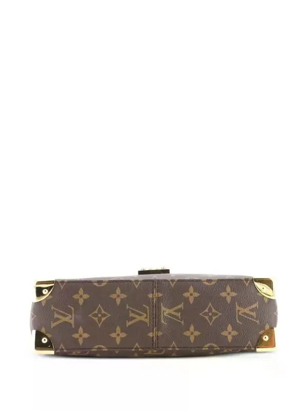 LOUIS VUITTON Trunkie Handbag Monogram Canvas Shoulder Bag