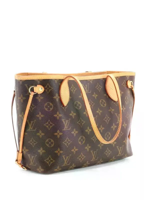 LOUIS VUITTON Neverfull Monogram Canvas Pm Tote Bag