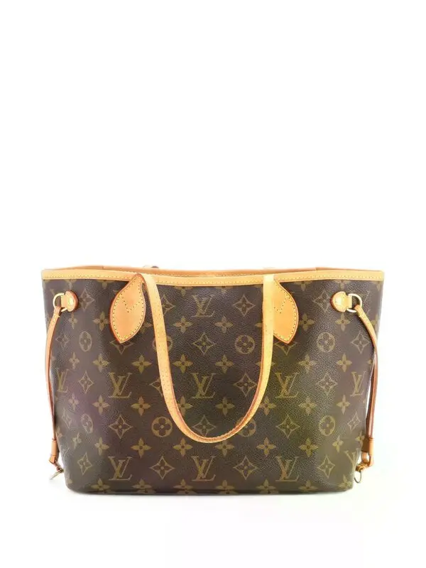 LOUIS VUITTON Neverfull Monogram Canvas Pm Tote Bag