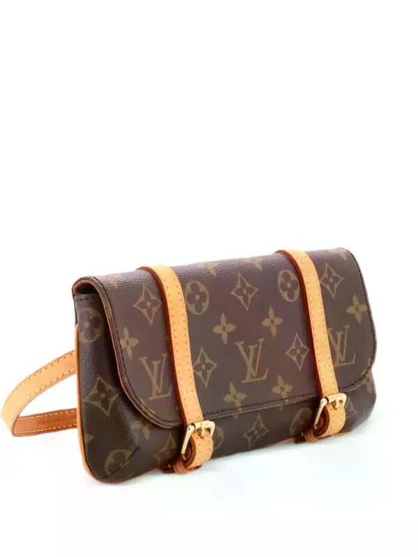 LOUIS VUITTON Marelle Monogram Canvas Belt Bag - Brown
