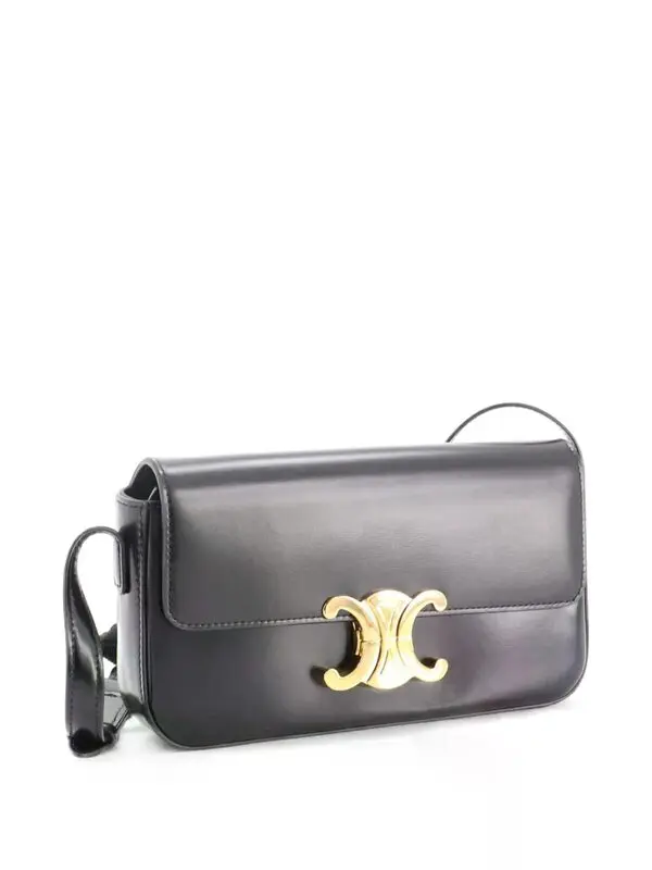 Celine Triomphe East-west Smooth Calfskin Shoulder Bag