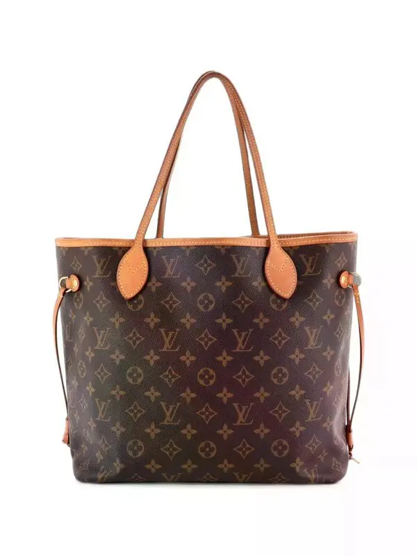 LOUIS VUITTON Monogram Canvas Neverfull Nm Limited Edition Sun Yitian Mm Tote Bag - Brown