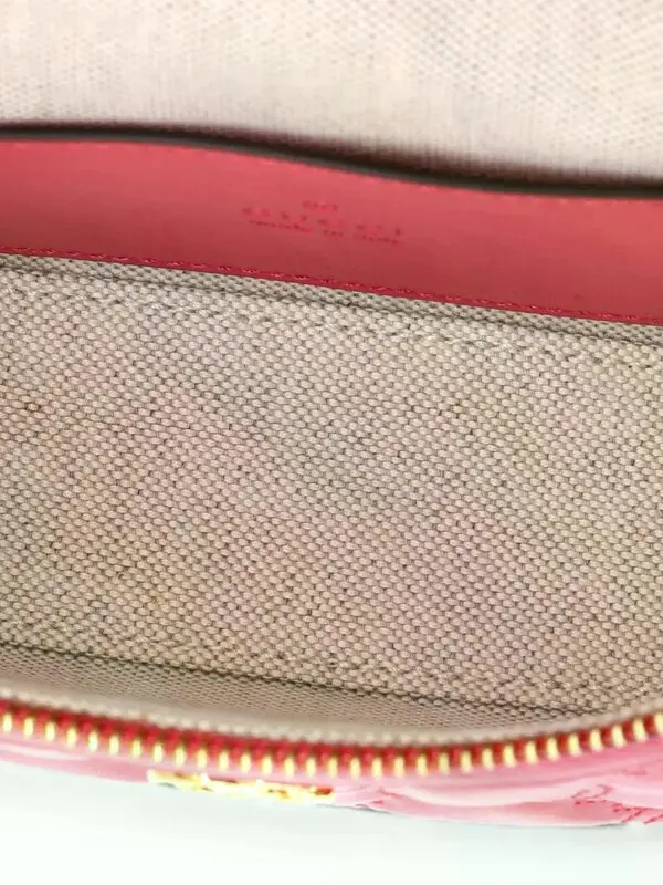 Gucci Gg Matelassé Leather Mini Shoulder Bag Top Handle Vanity Chain Bag