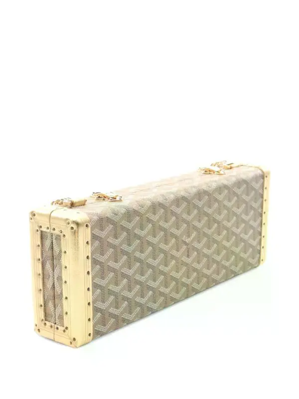 Goyard 2010s Saint-honoré Trunk Shoulder Bag - Neutrals