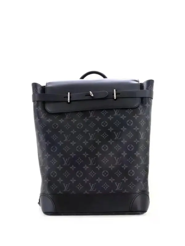 LOUIS VUITTON Monogram Eclipse Canvas Steamer Backpack