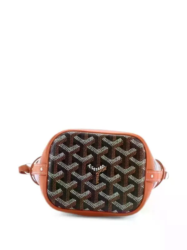 Goyard Petit Flot Coated Canvas Mini Bucket Bag