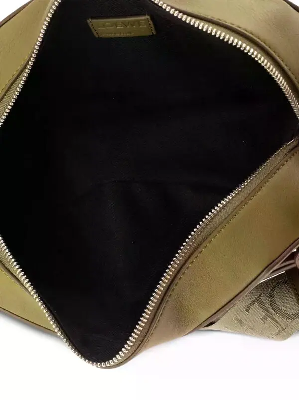 Loewe Convertible Sling Bag Leather Crossbody Bag - Green